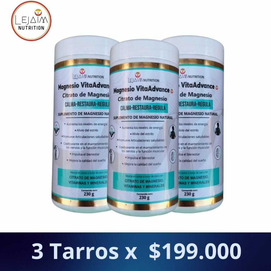 Citrato de Magnesio Advance Mag - Belleza y Bienestar